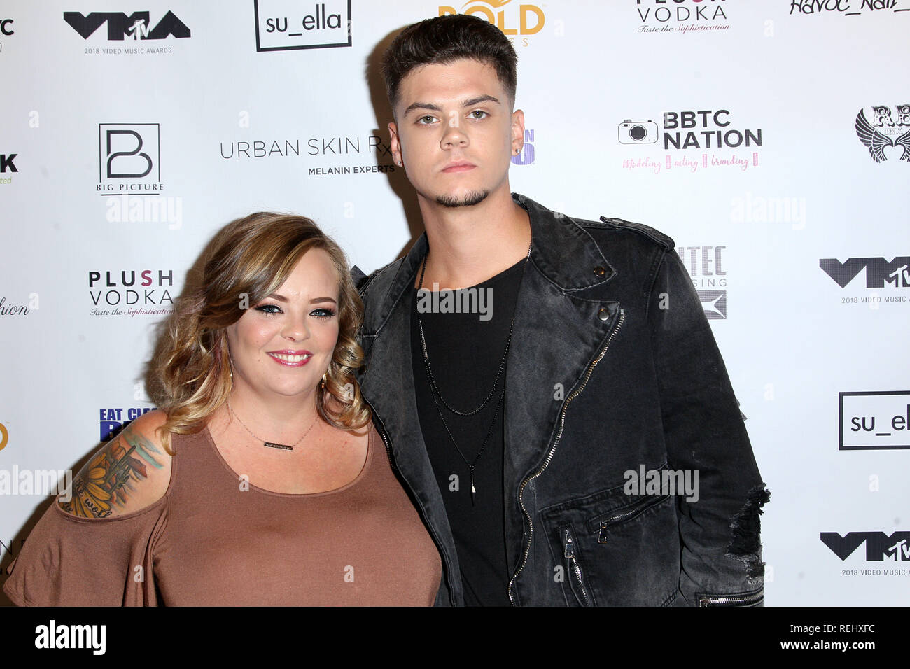 NEW YORK, NY - AUGUST 19: Catelynn Baltierra and Tyler Baltierra attend ...