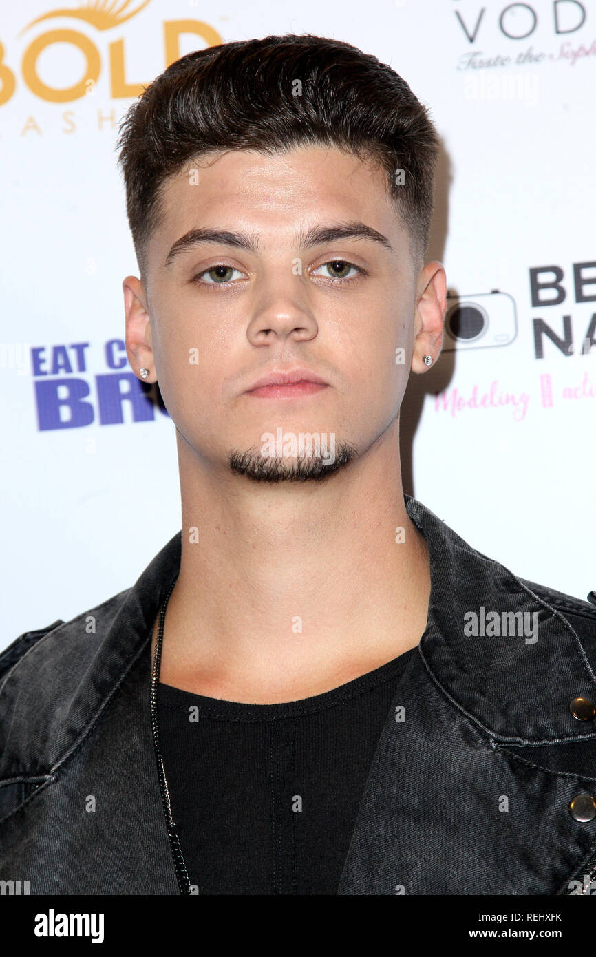 NEW YORK, NY - AUGUST 19: Tyler Baltierra attends The 2018 VMA Gifting ...