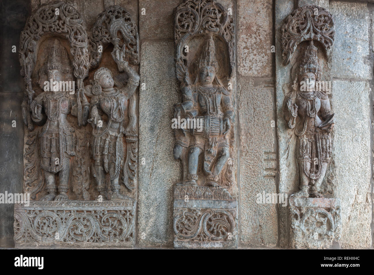 Belur, Karnataka, India - November 2, 2013: Chennakeshava Temple ...