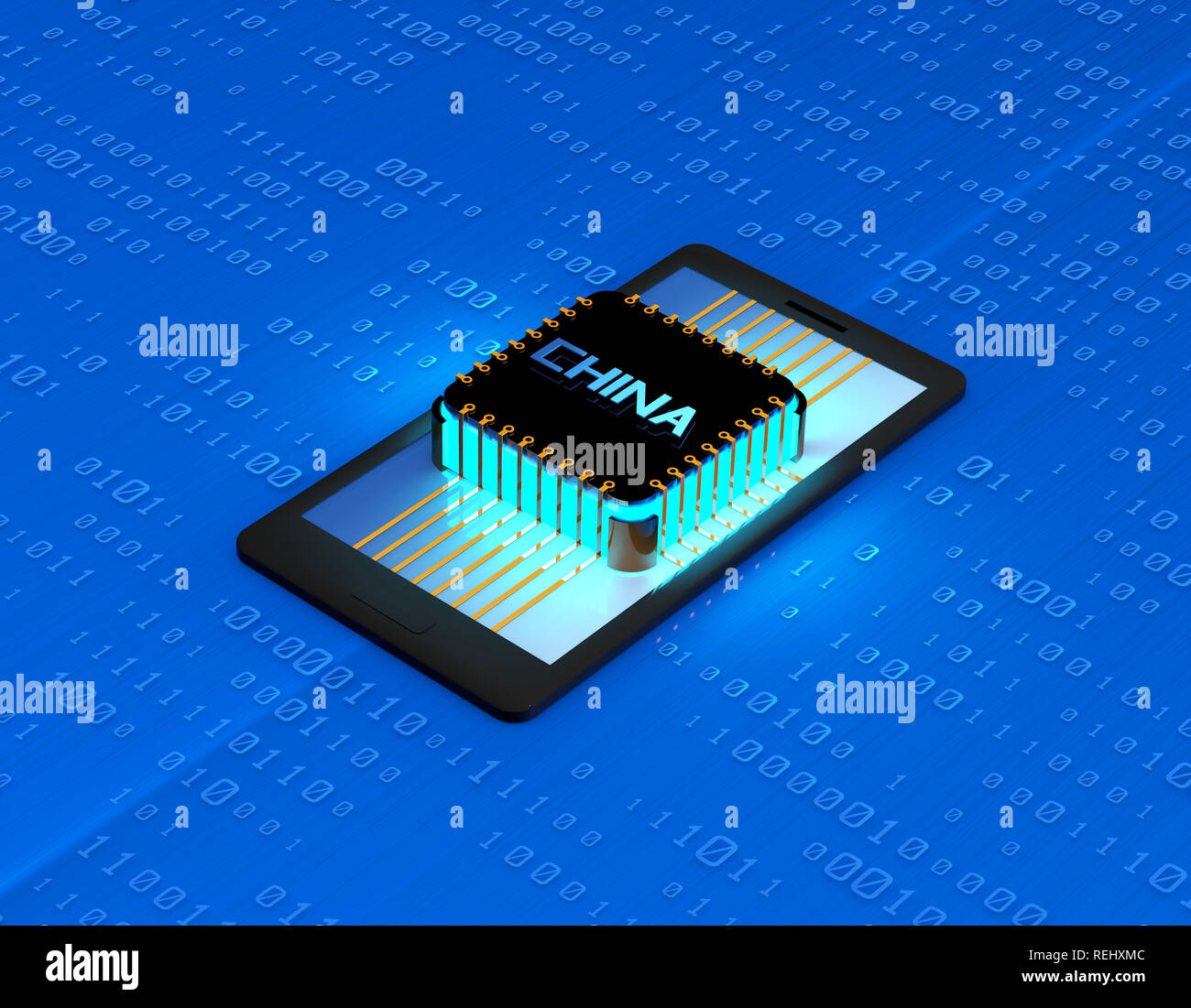 China's electronic chip technology, network data transmission and ...