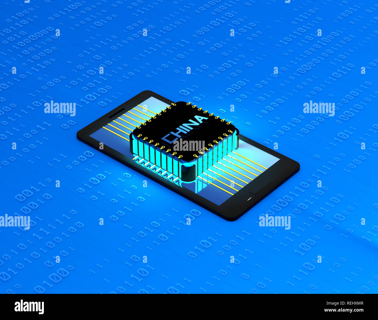 China's electronic chip technology, network data transmission and ...