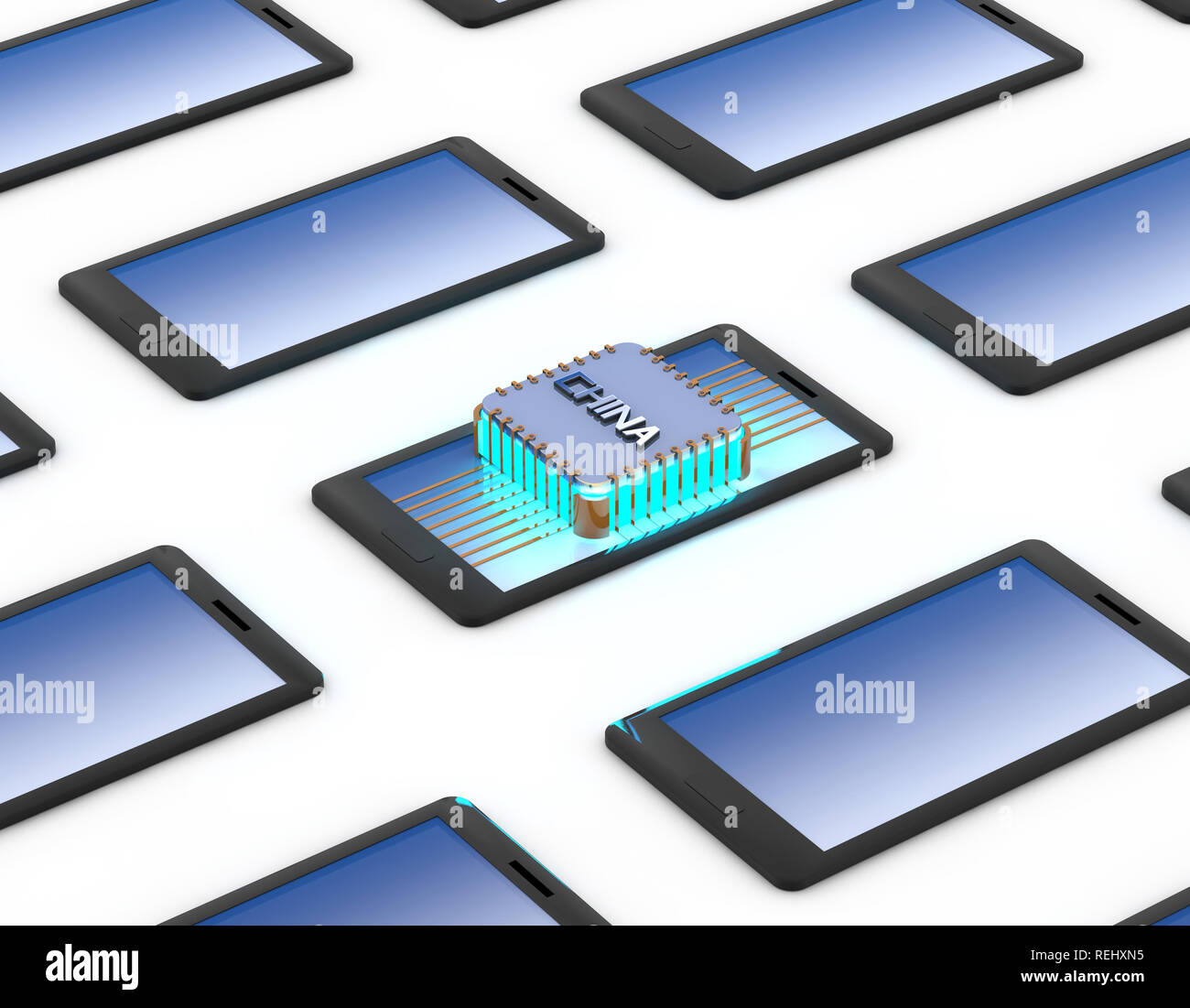 China's electronic chip technology, network data transmission and ...