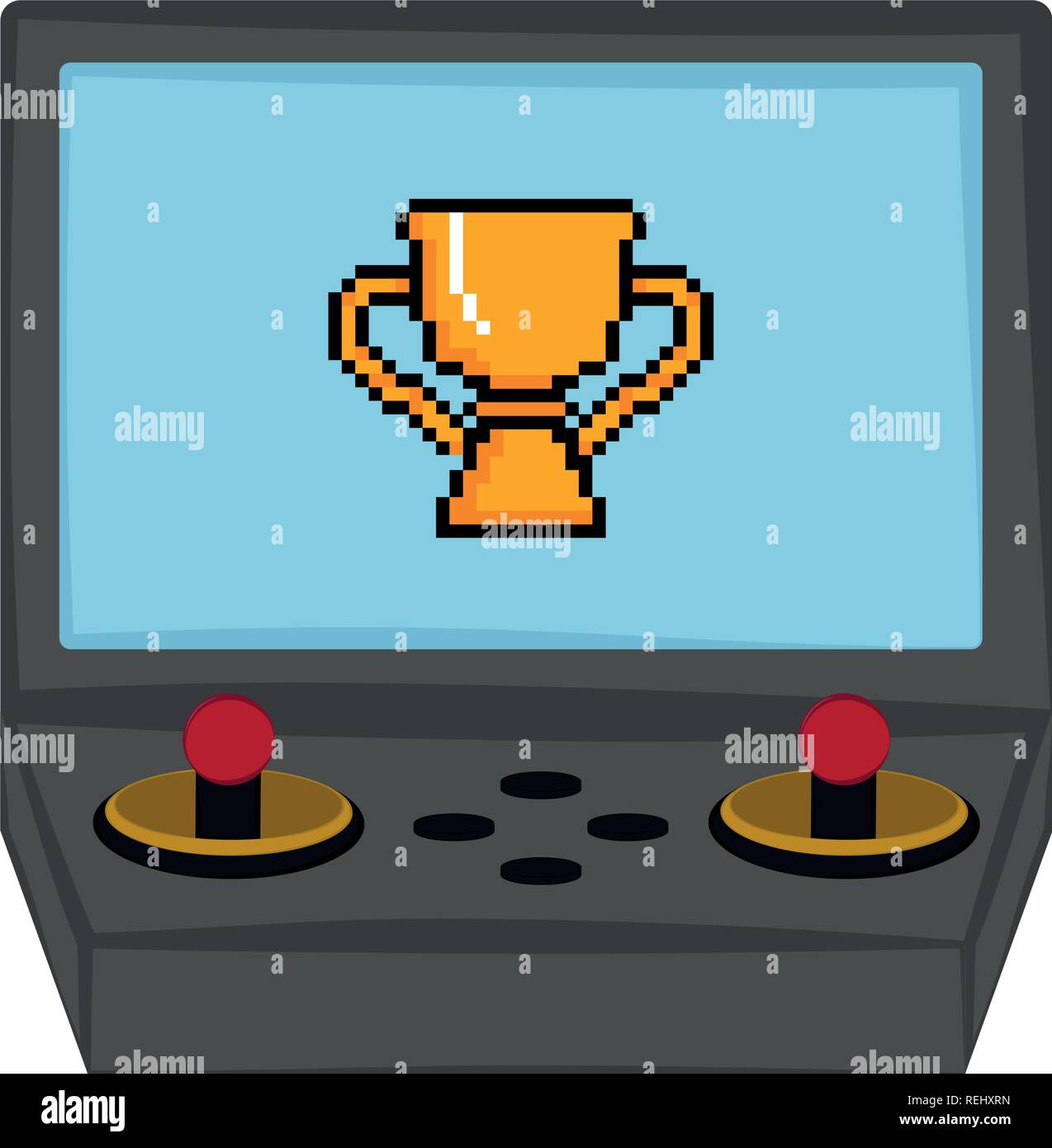 Isolated arcade icon Stock Vector Image & Art - Alamy