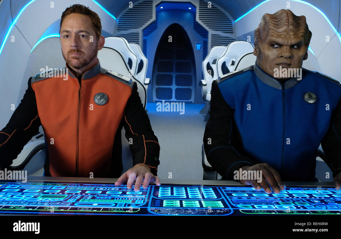 Peter Macon, Scott Grimes, "The Orville" Season 2 (2018) Credit: Fox ...