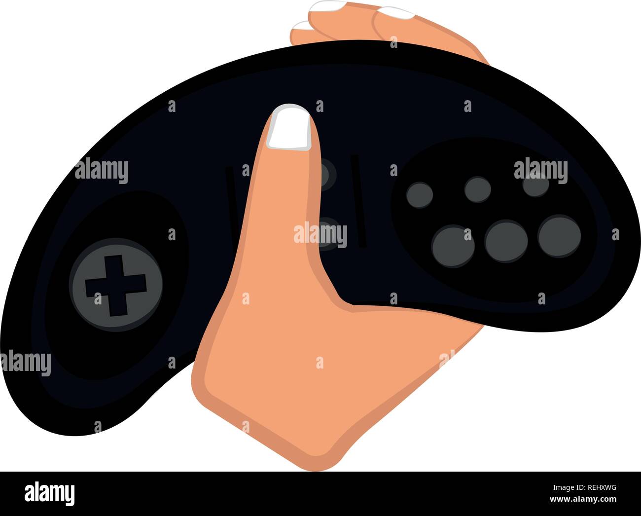 Videogame joystick icon Stock Vector Image & Art - Alamy