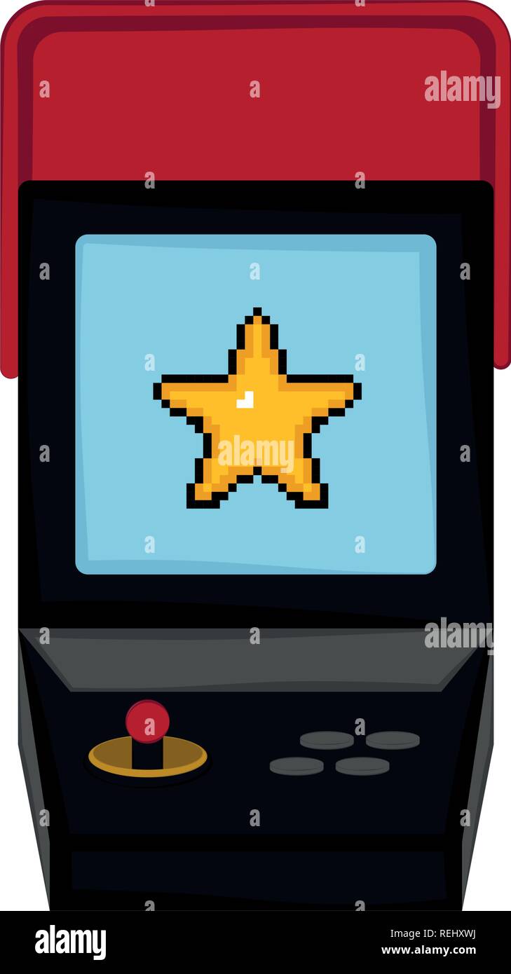 Isolated arcade icon Stock Vector Image & Art - Alamy