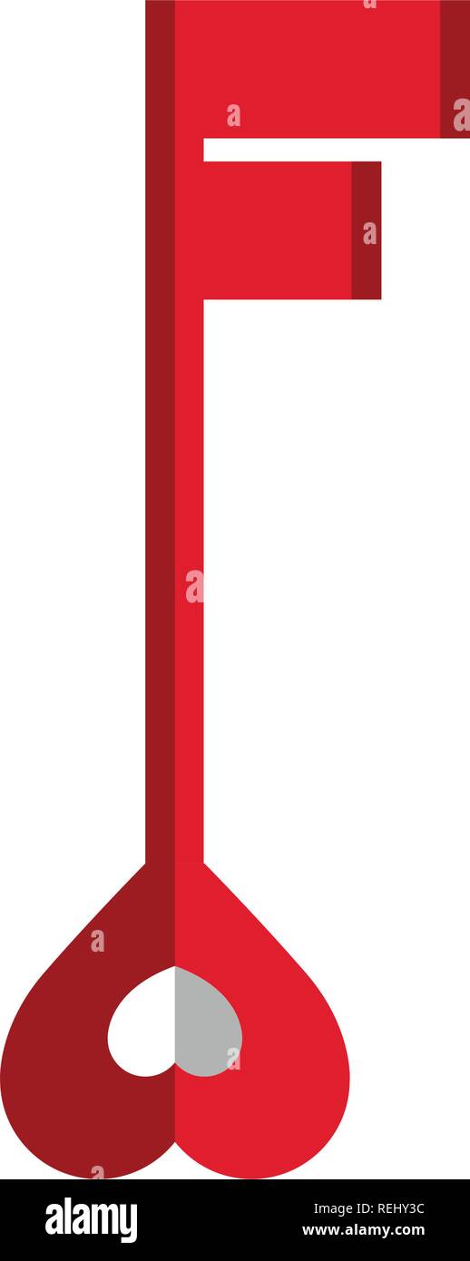 Antique red key Stock Vector Image & Art - Alamy