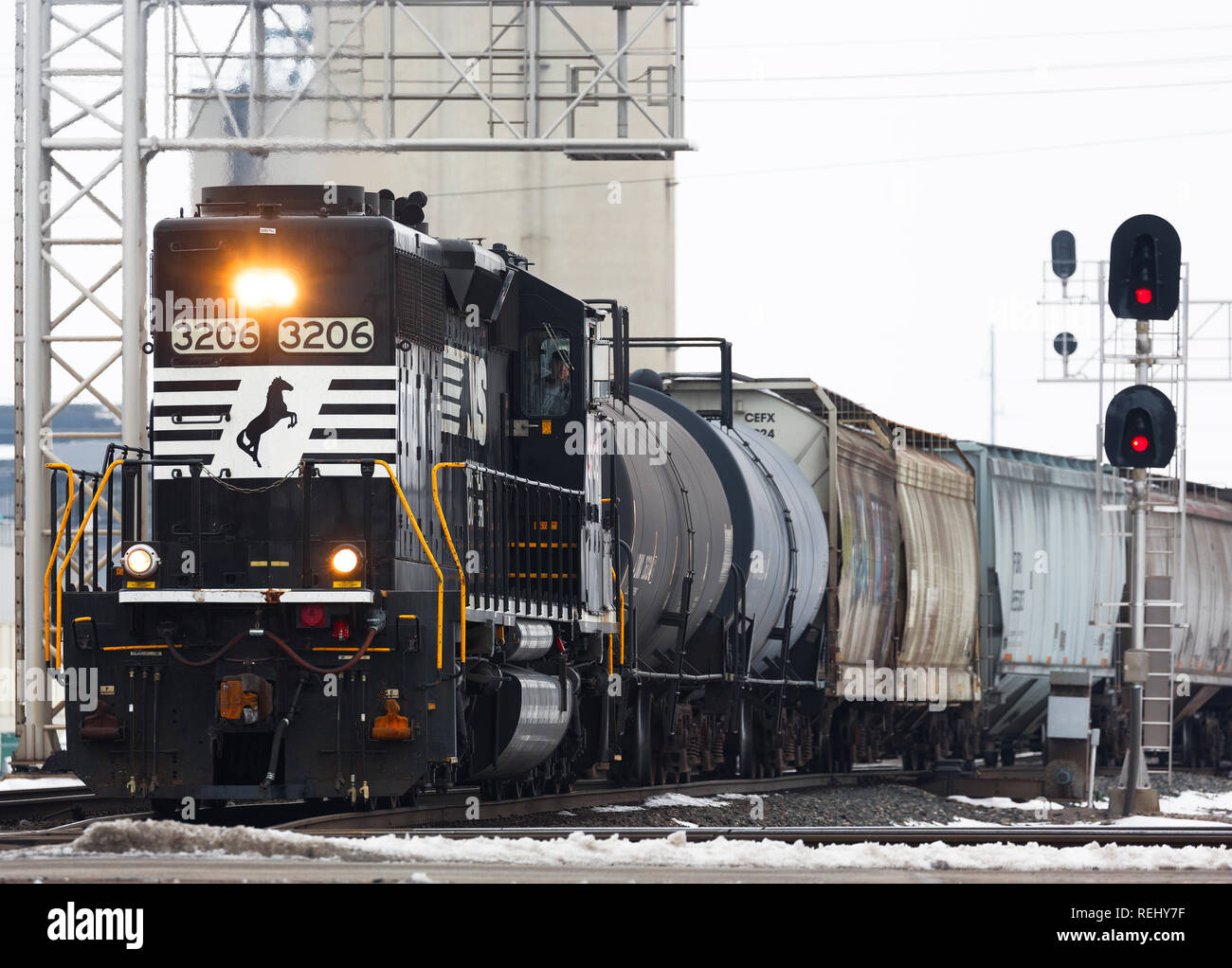 Norfolk southern locomotive hi-res stock photography and images - Alamy