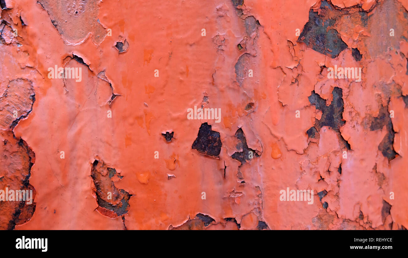 Red paint peeling hi-res stock photography and images - Alamy