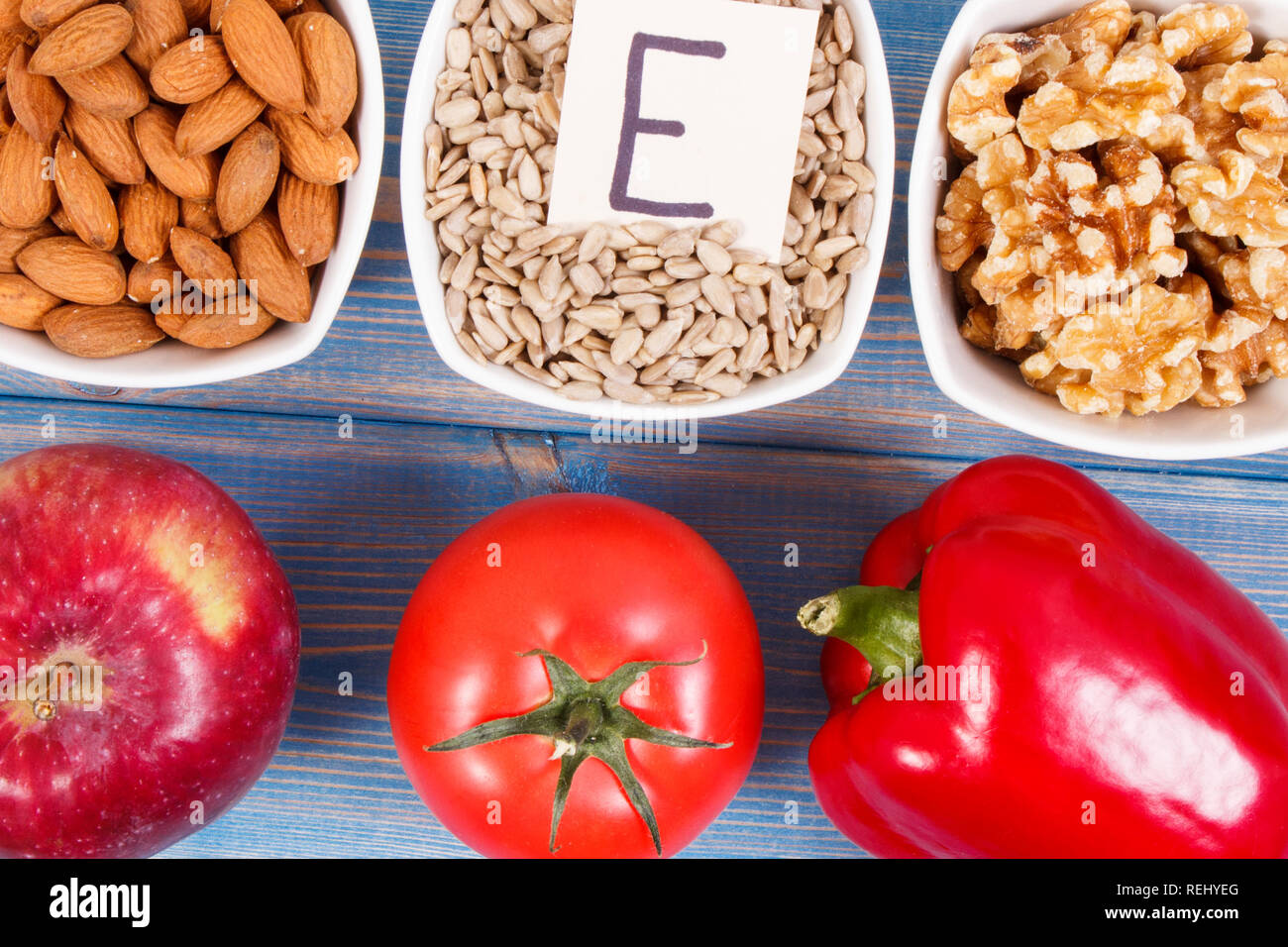 Food and ingredients containing vitamin E, natural minerals and dietary ...