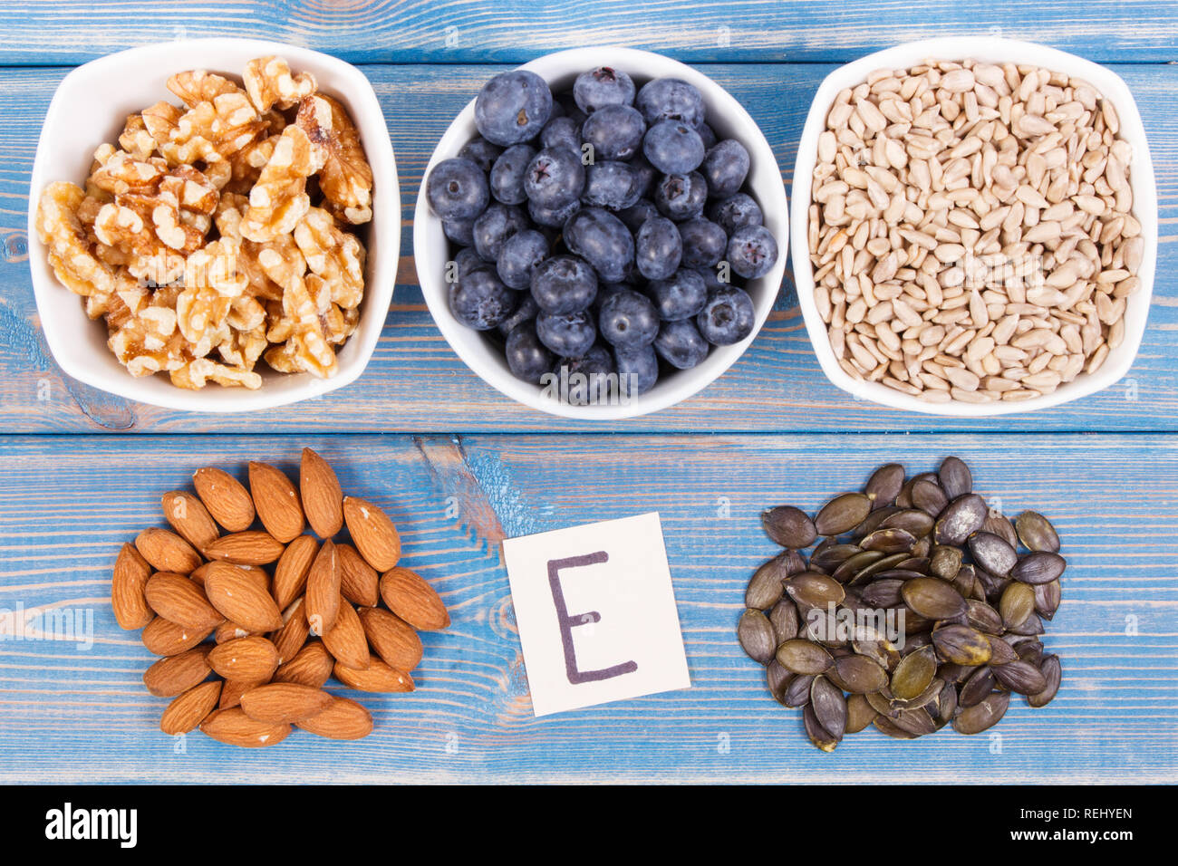 Natural ingredients or products as source vitamin E, minerals and ...