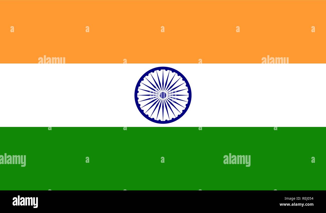 Symbol national flag india Stock Vector Images - Alamy