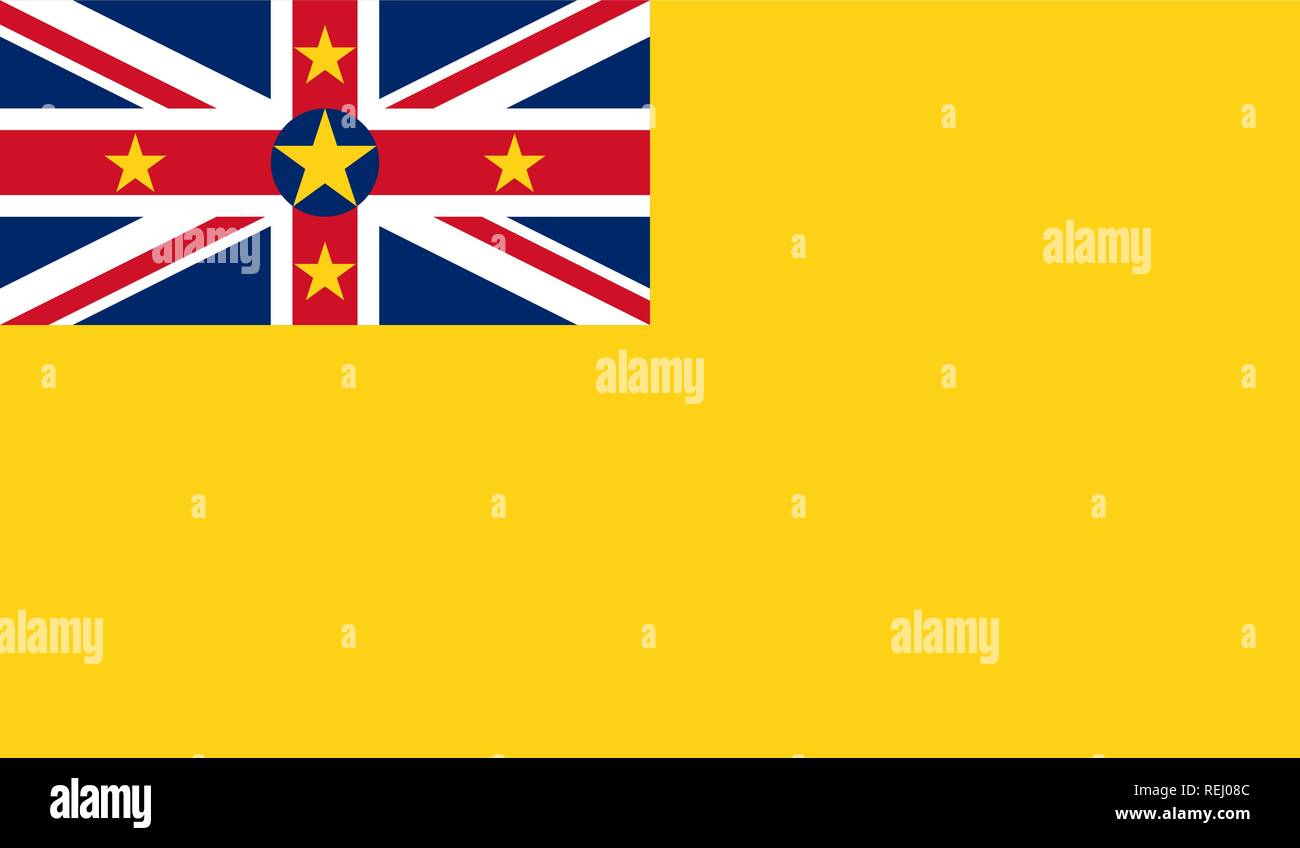 Niue flag Stock Vector Images - Alamy