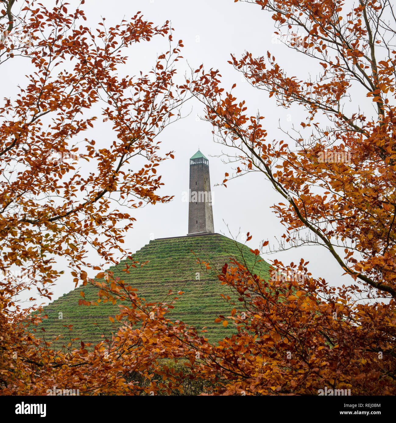 The Netherlands, Woudenberg, Pyramid called Austerlitz, made by French ...