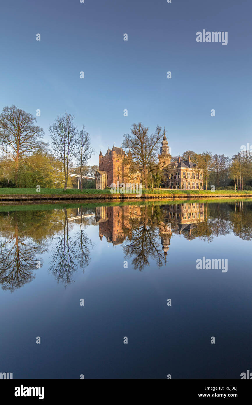 Netherlands, Breukelen, Castle Nyenrode (formerly called Nijenrode ...