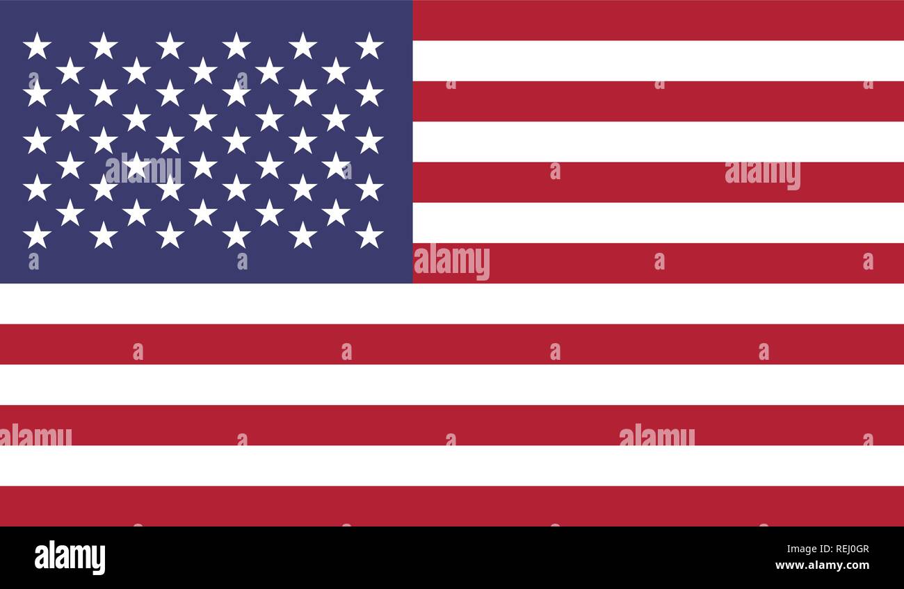 United States Flag Stock Vector Image & Art - Alamy