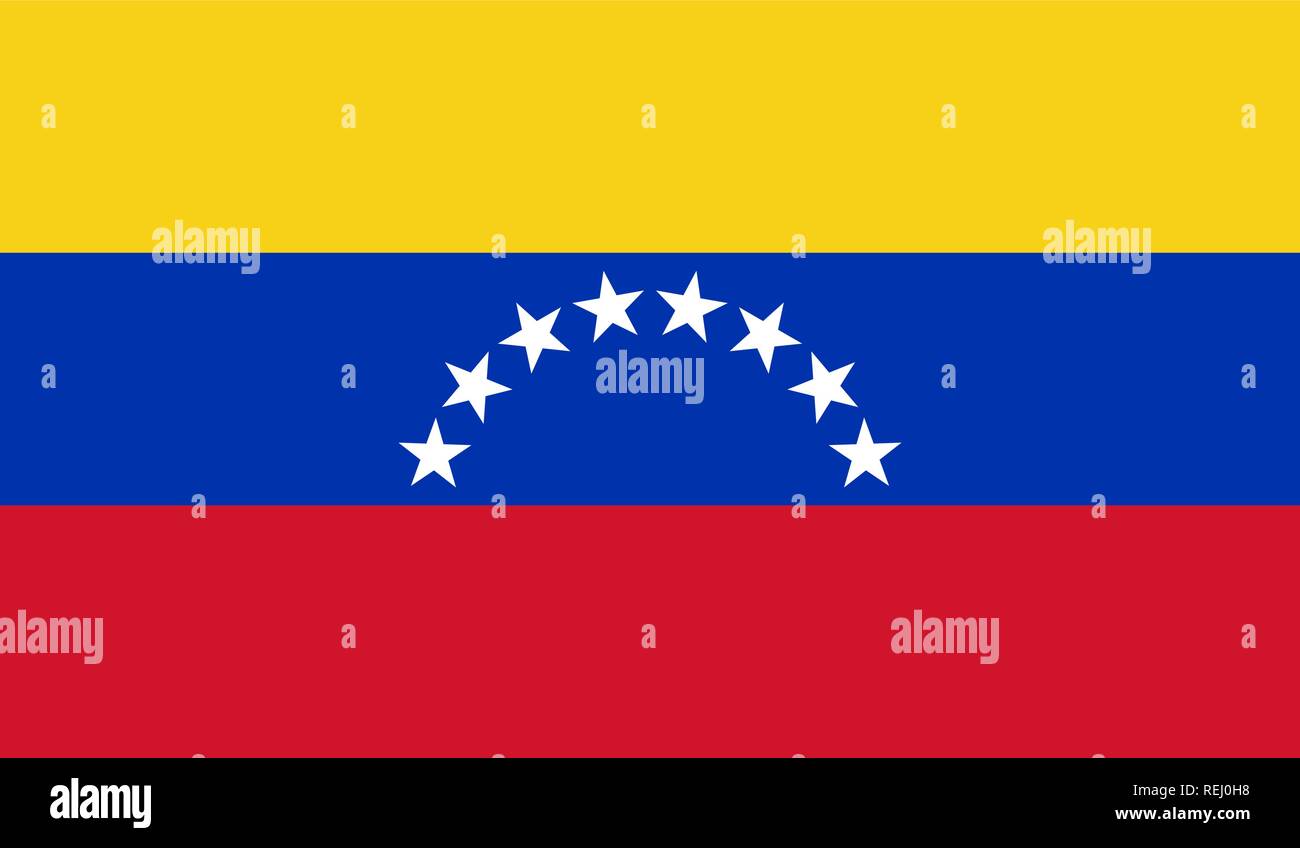 Flag of venezuela Stock Vector Images - Alamy