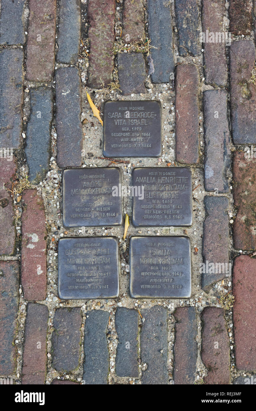 Dutch memorial plate hi-res stock photography and images - Alamy