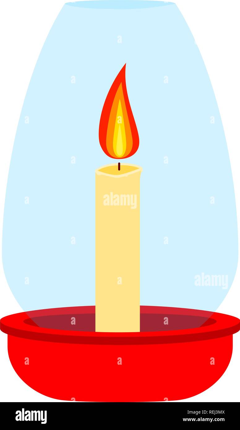 Colorful cartoon dinner candle Stock Vector Image & Art - Alamy