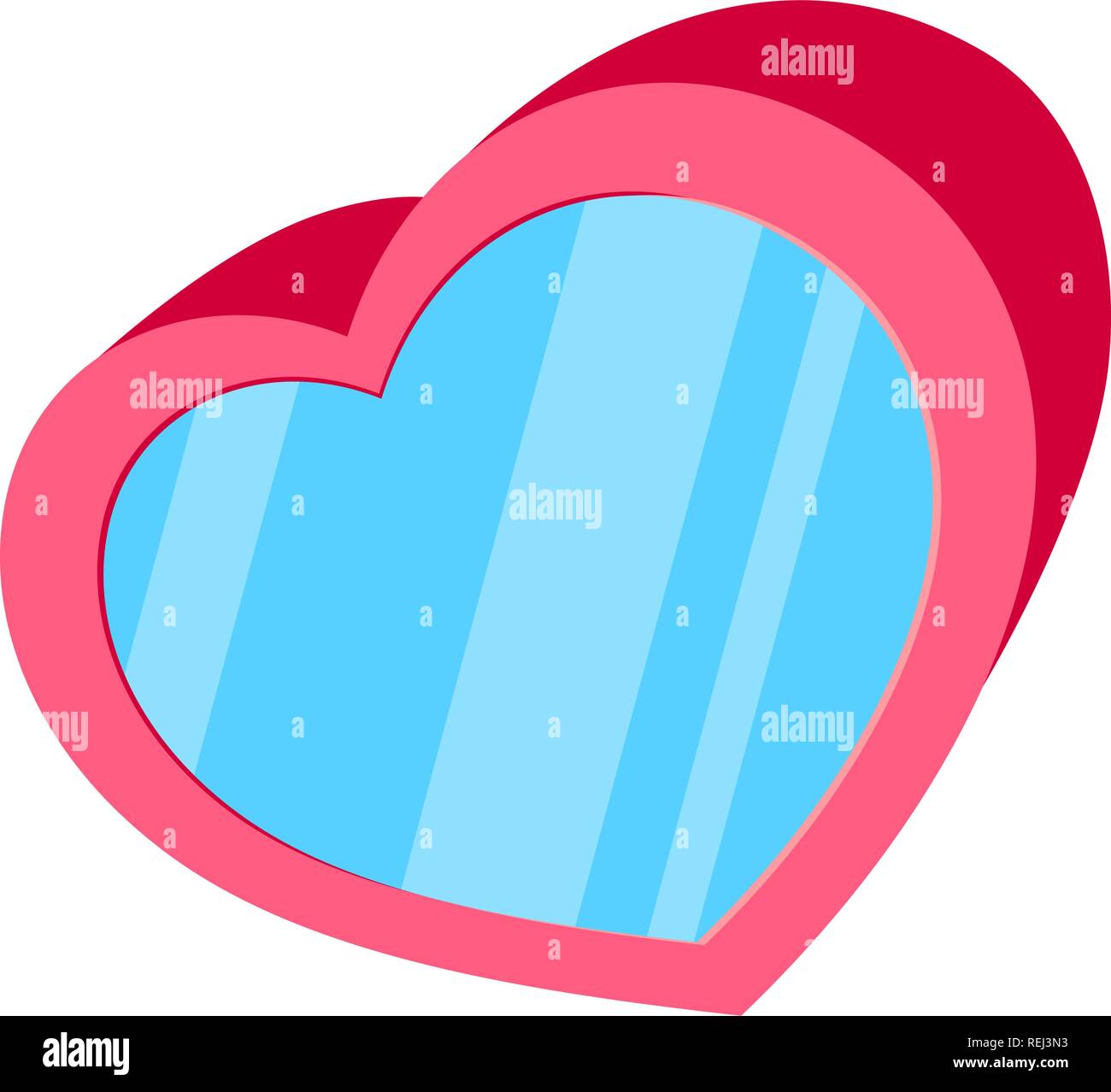 Cartoon illustration pink present box hi-res stock photography and ...