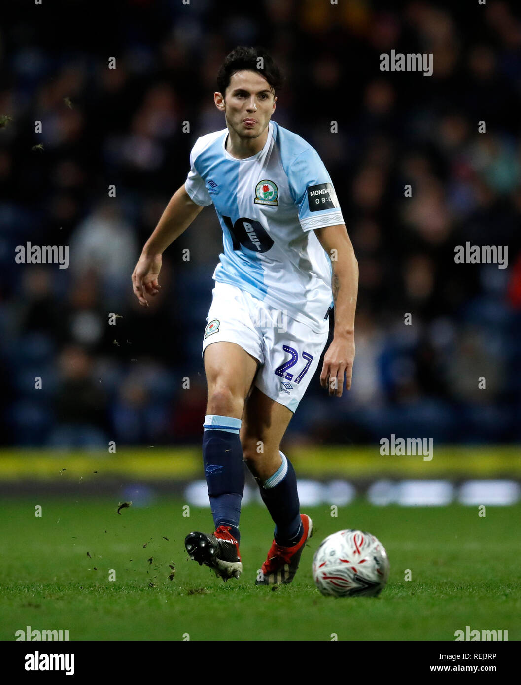 Blackburn Rovers, Lewis Travis Stock Photo - Alamy
