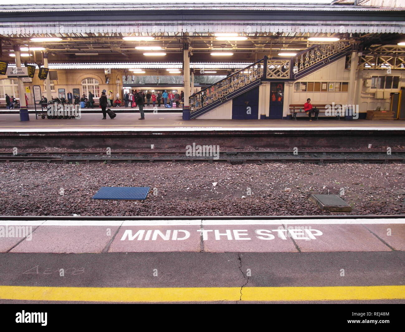 Exeter st davids station hi-res stock photography and images - Alamy