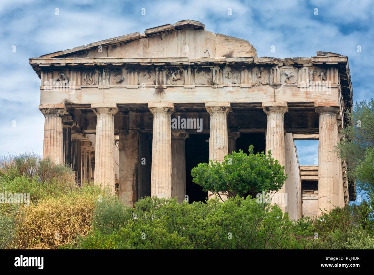 Stone hephaisteion hi-res stock photography and images - Alamy