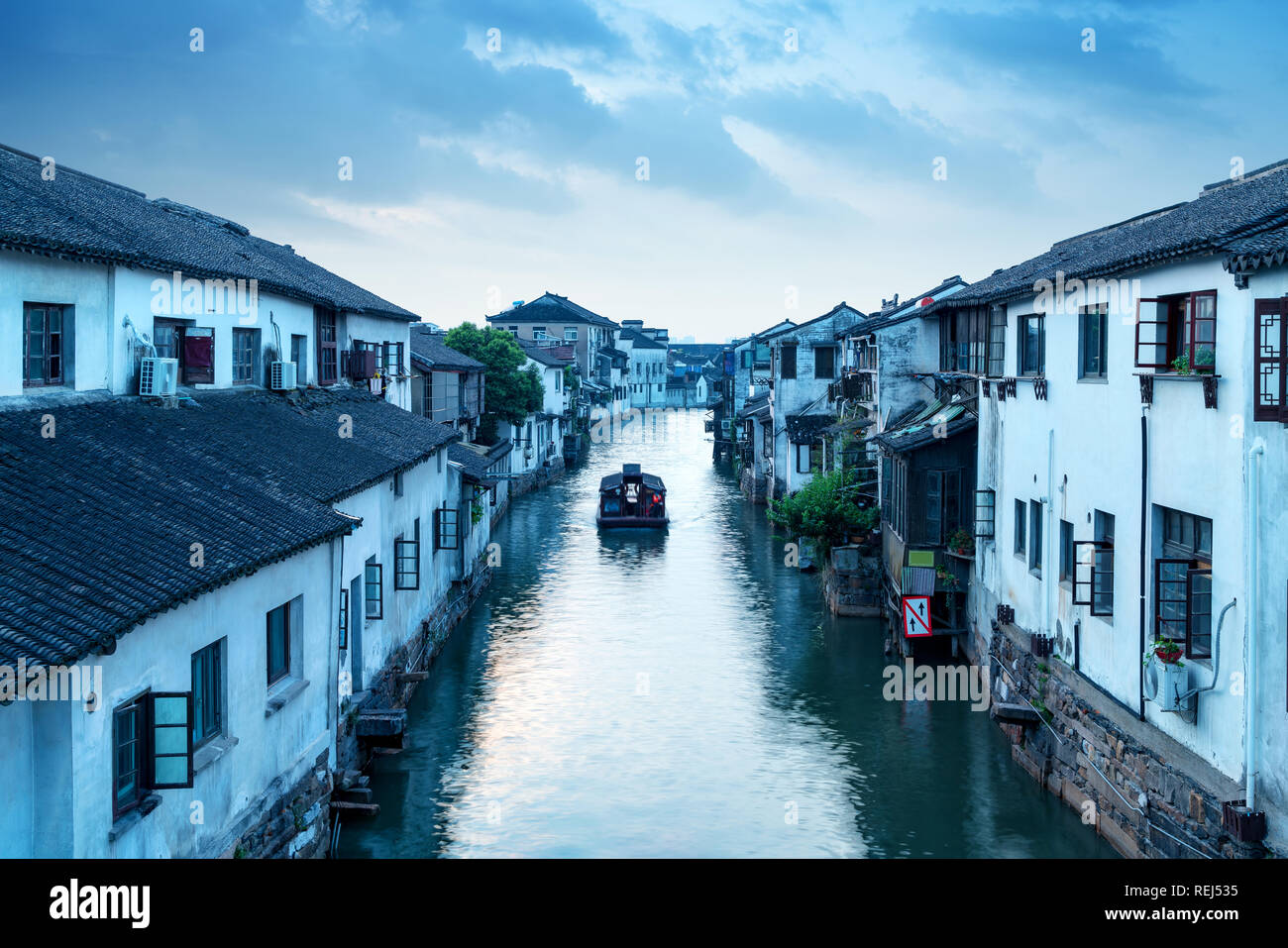 Zhouzhuang, China is a famous water town in the Suzhou area. There are ...