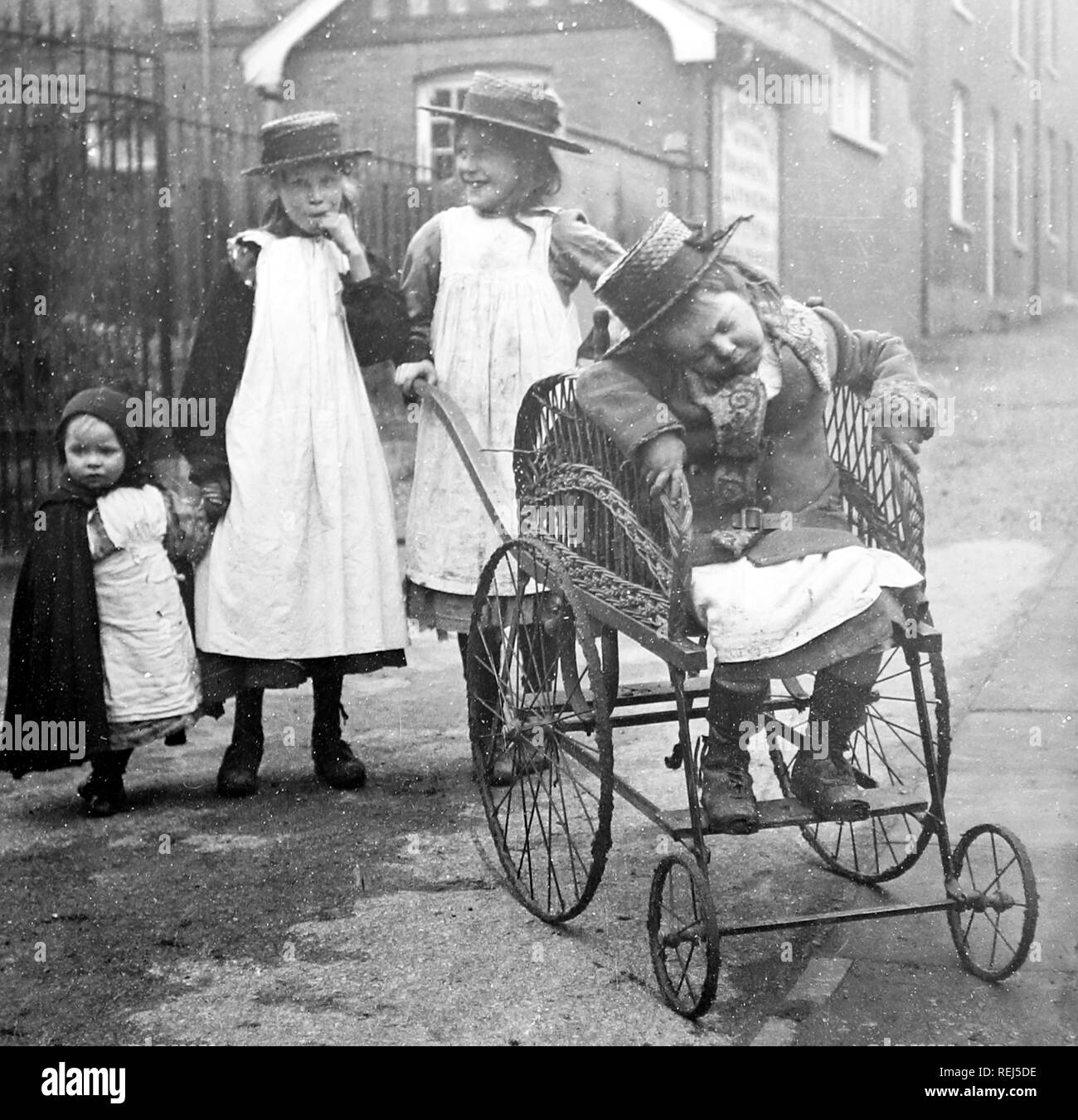 Disabled child Black and White Stock Photos & Images - Alamy