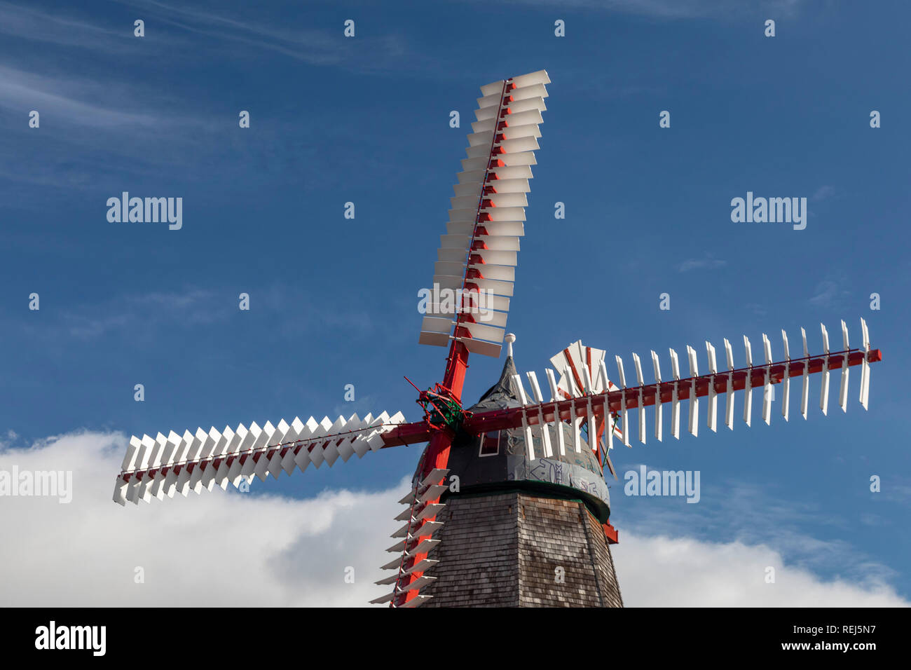 Elk Horn, Iowa - The Danish Windmill, built in 1848 in Denmark and ...