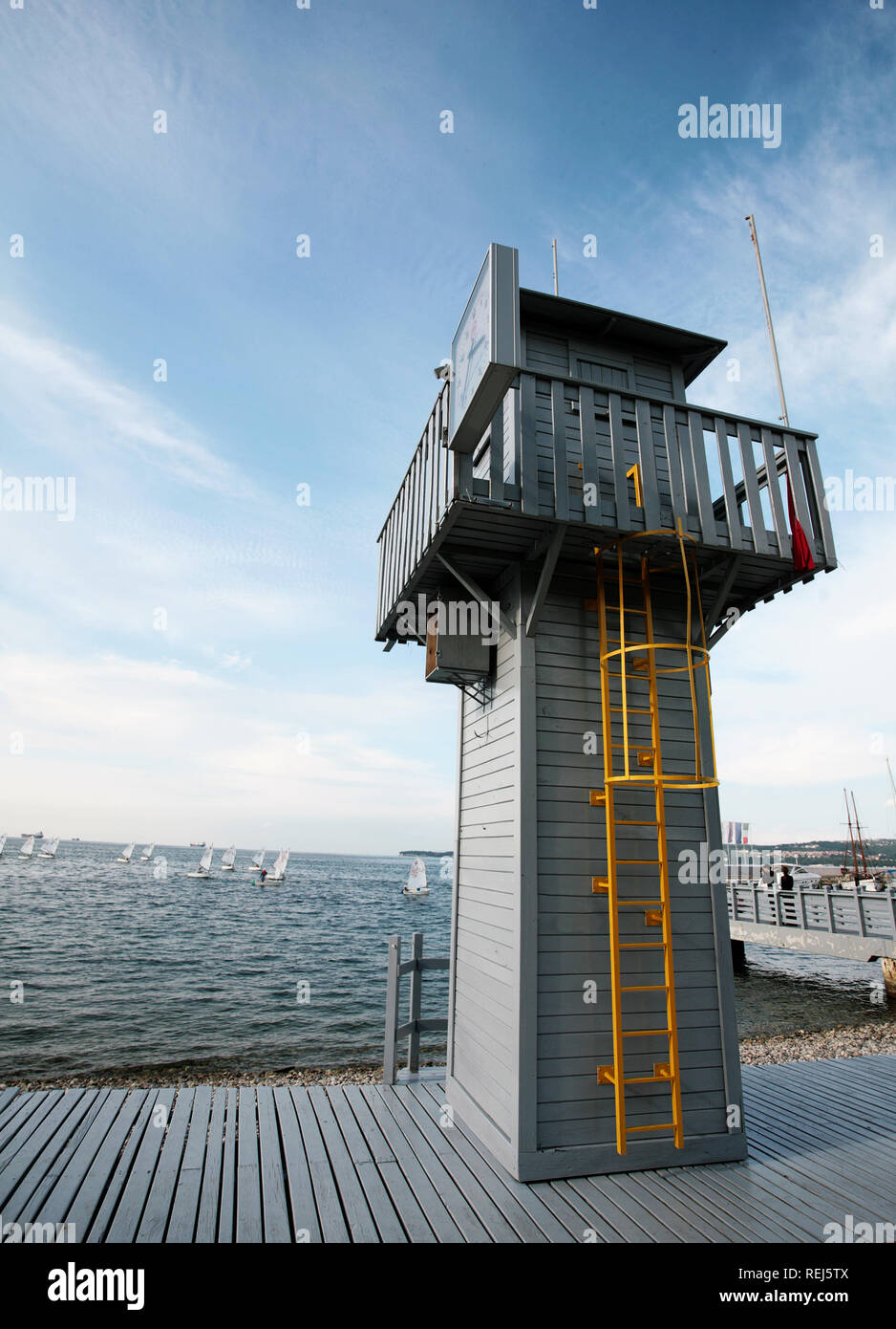 Baywatch tower hi-res stock photography and images - Alamy