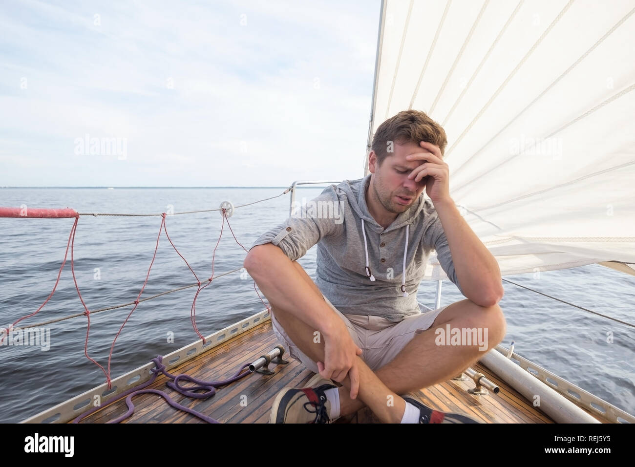 Seasickness hi-res stock photography and images - Alamy