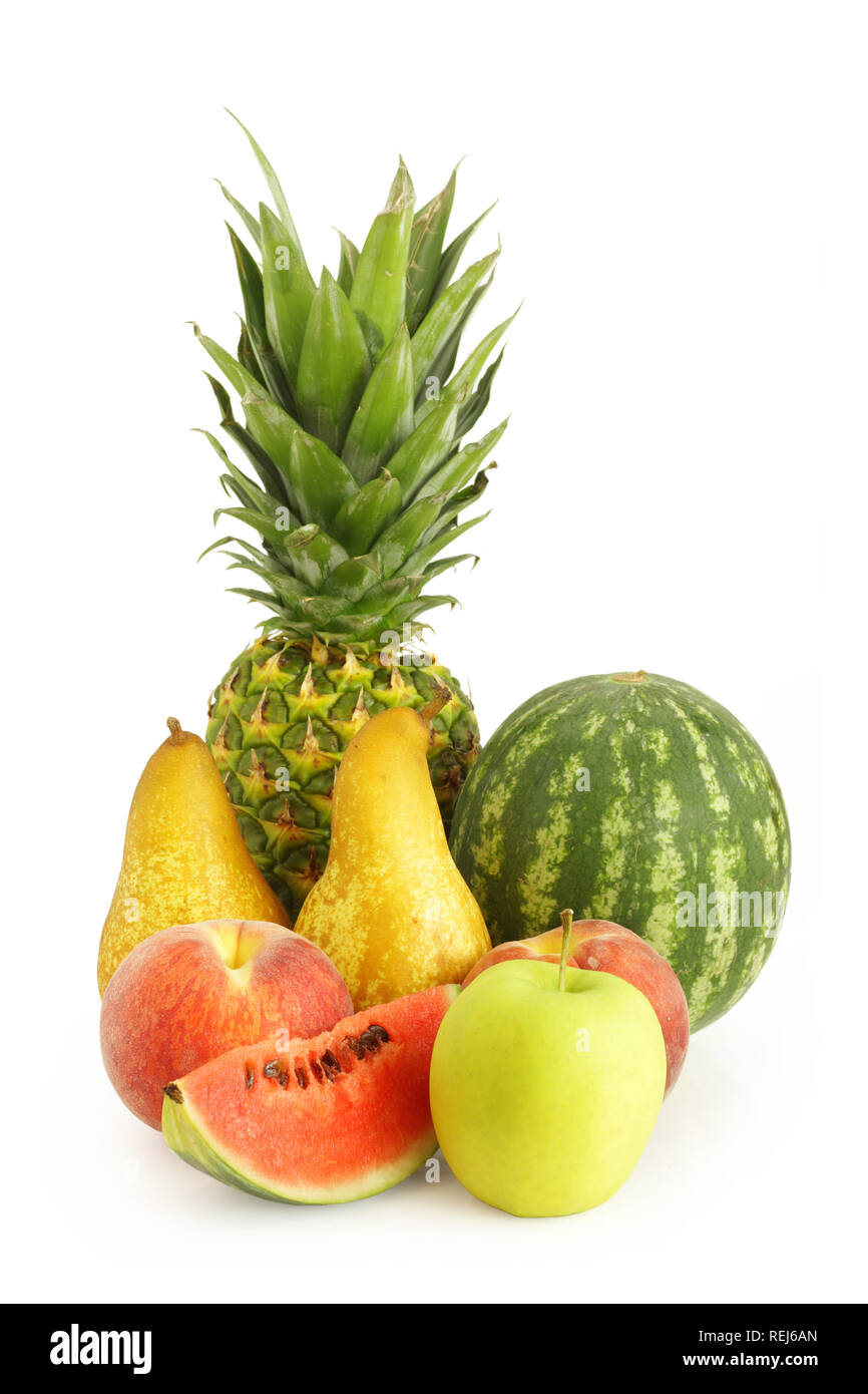 Summer fruit isolated hi-res stock photography and images - Alamy