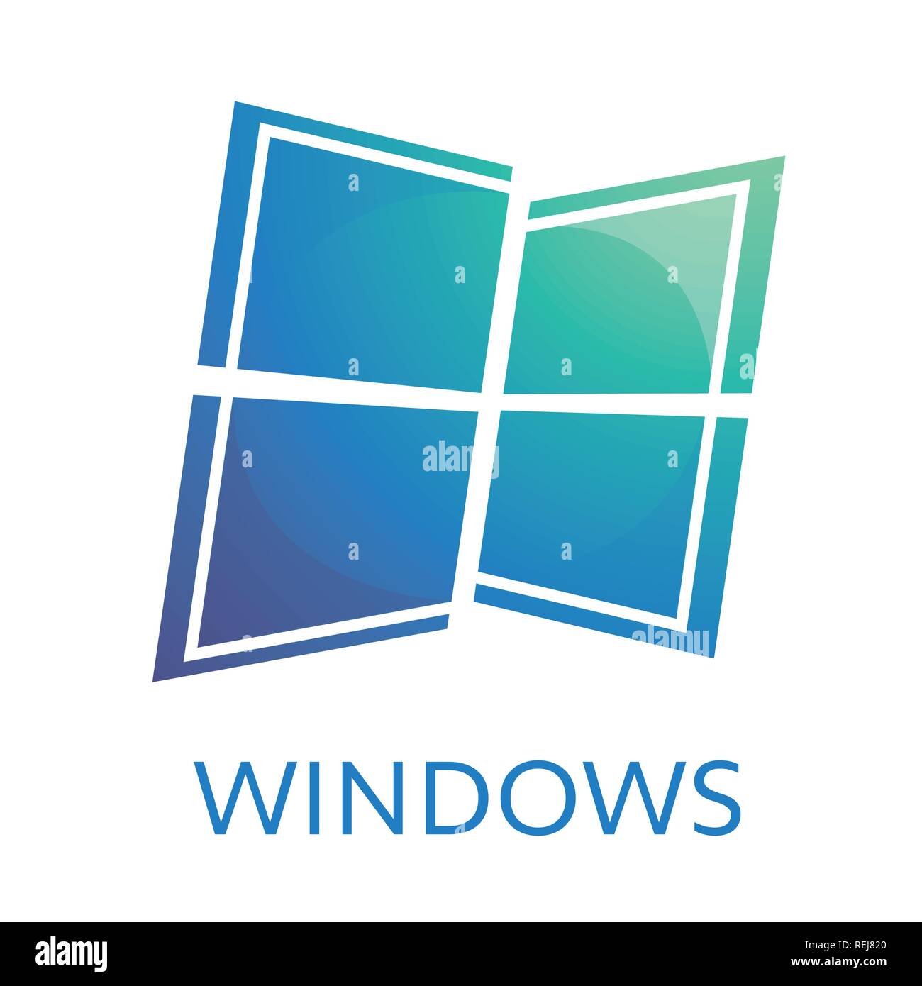 Vector logo on the theme of Windows, doors Stock Vector Image & Art - Alamy