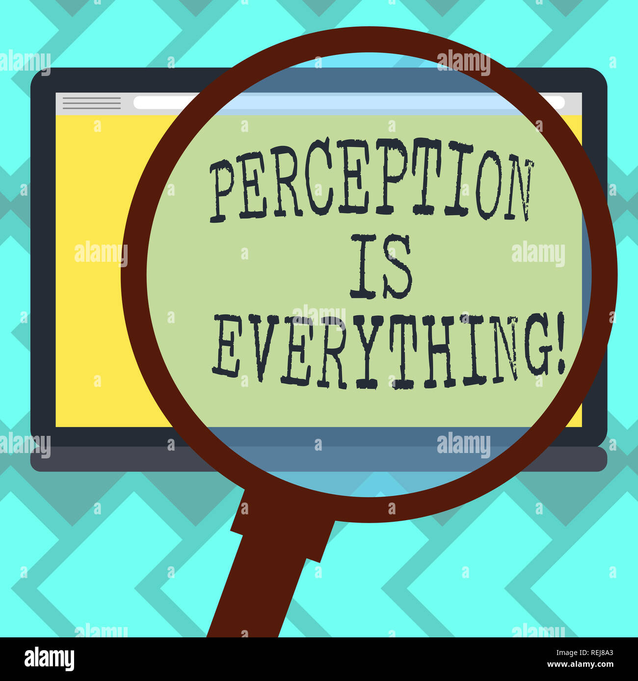 Text sign showing Perception Is Everything. Conceptual photo how we ...