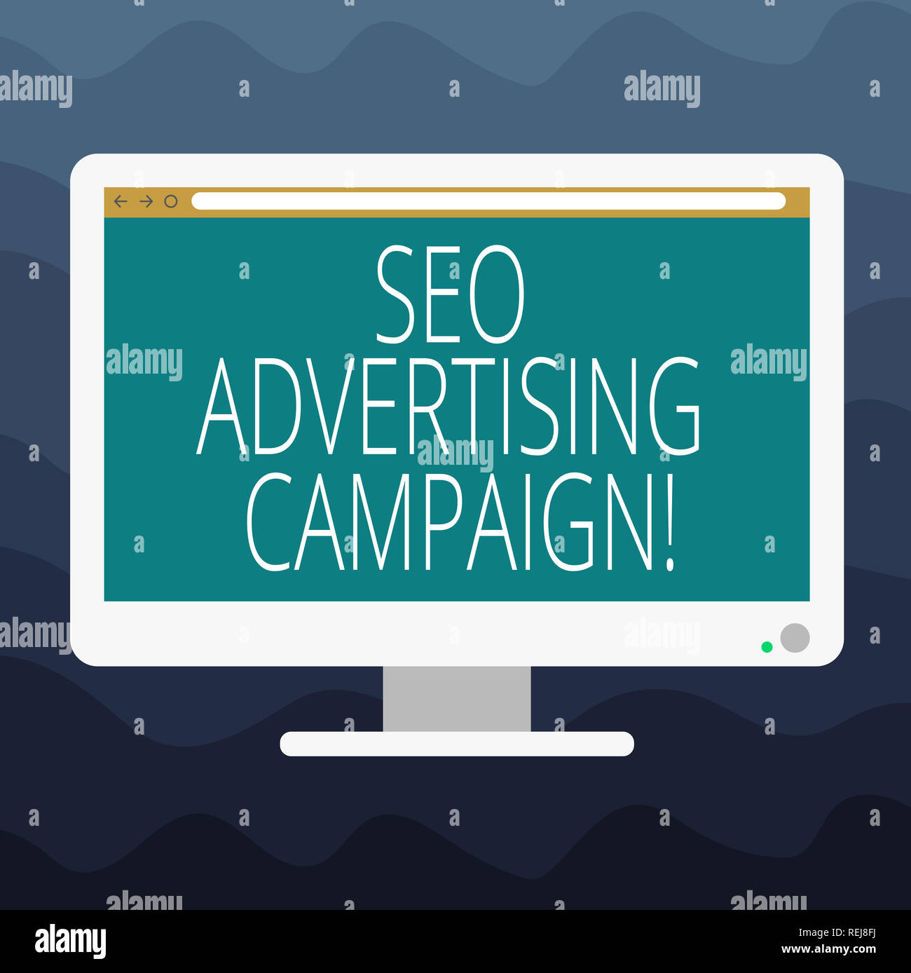 Writing note showing Seo Advertising Campaign. Business photo ...