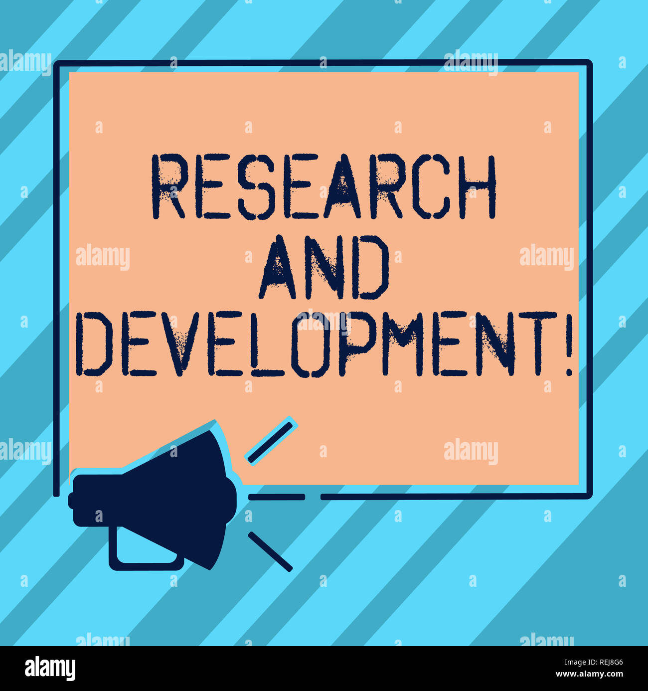 Text sign showing Research And Development. Conceptual photo Innovation ...