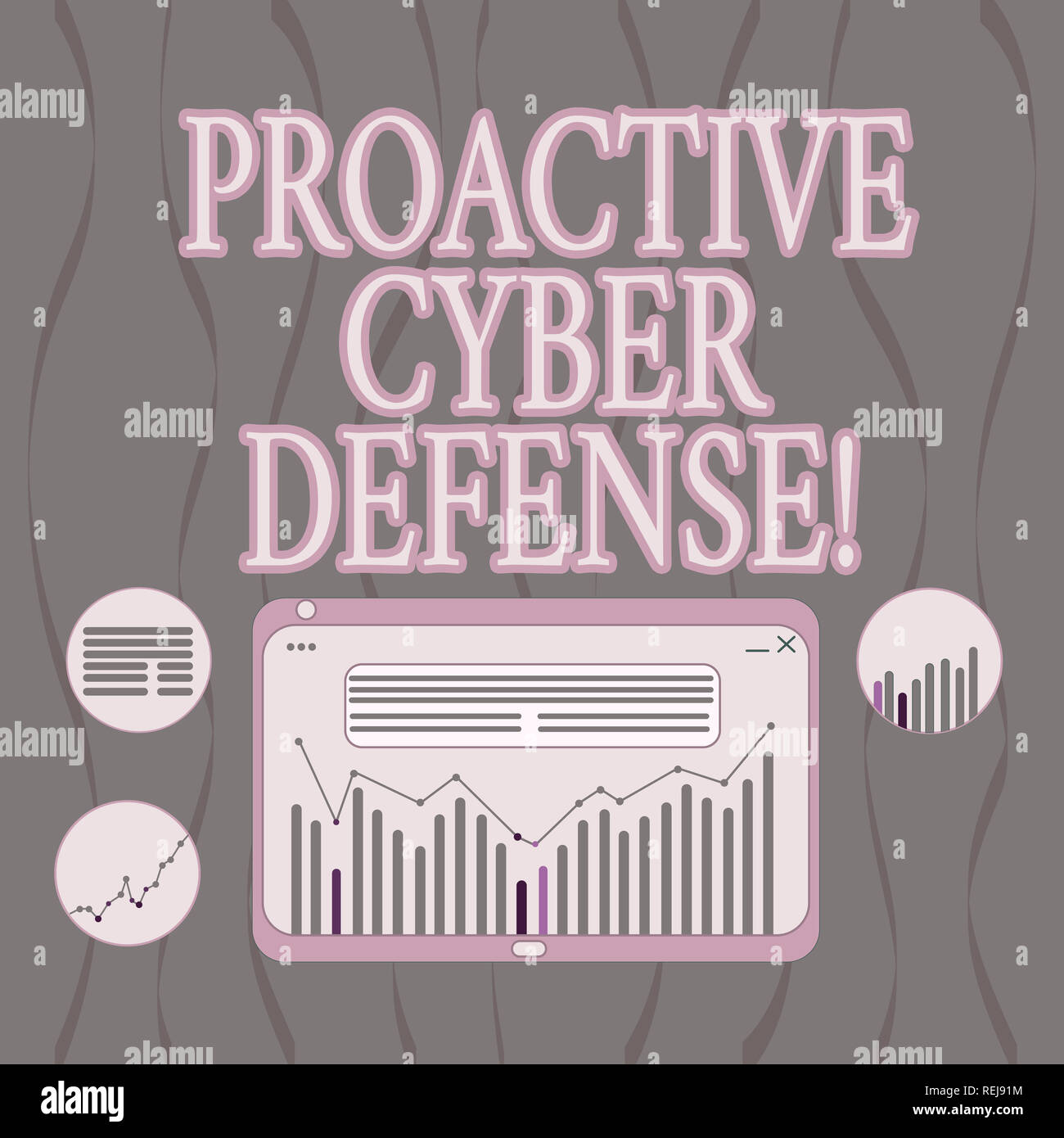Word writing text Proactive Cyber Defense. Business concept for ...