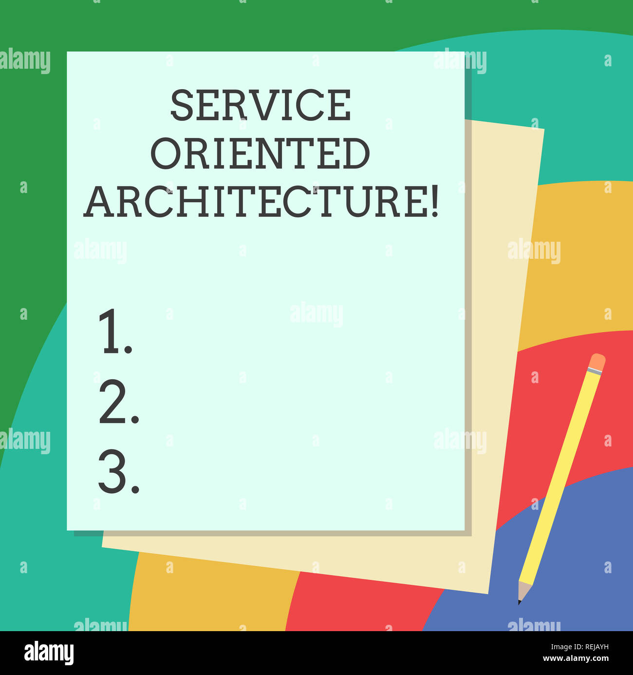 Word Writing Text Service Oriented Architecture Business Concept For