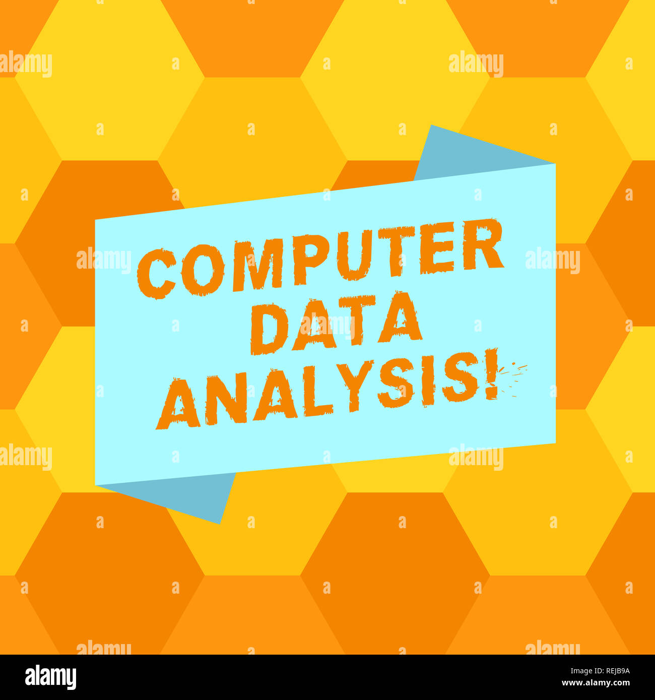 Handwriting text writing Computer Data Analysis. Concept meaning using computer to assist ...