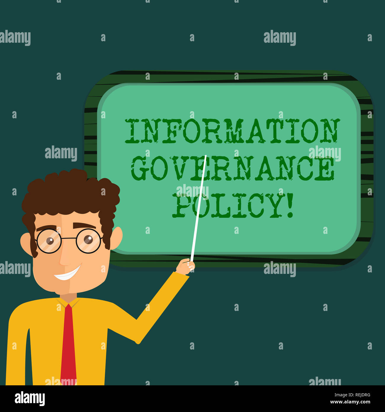 Text sign showing Information Governance Policy. Conceptual photo ...