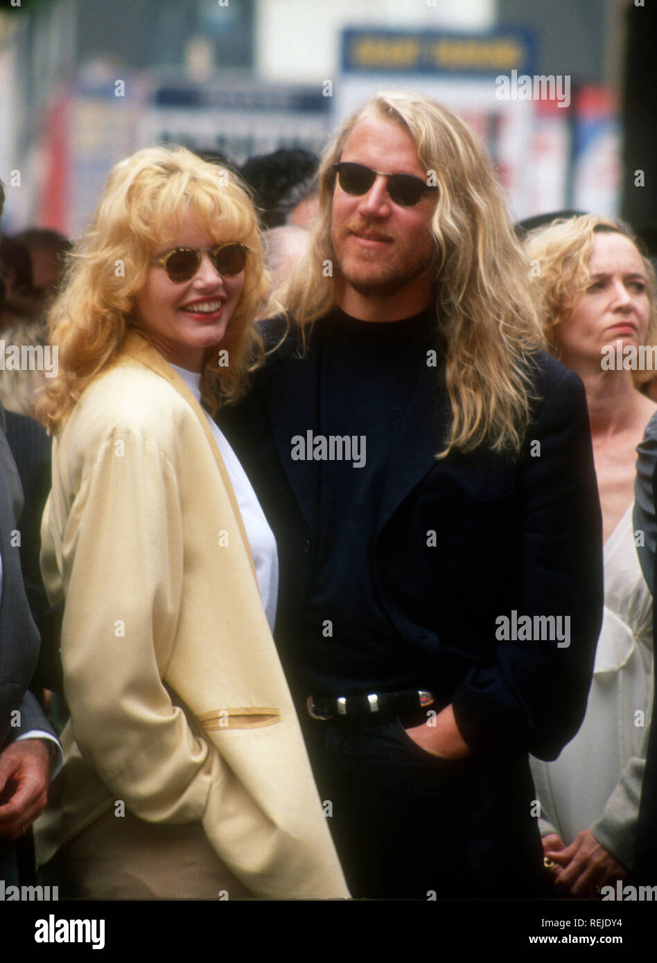 HOLLYWOOD, CA - OCTOBER 7; Actress Geena Davis and director Renny ...