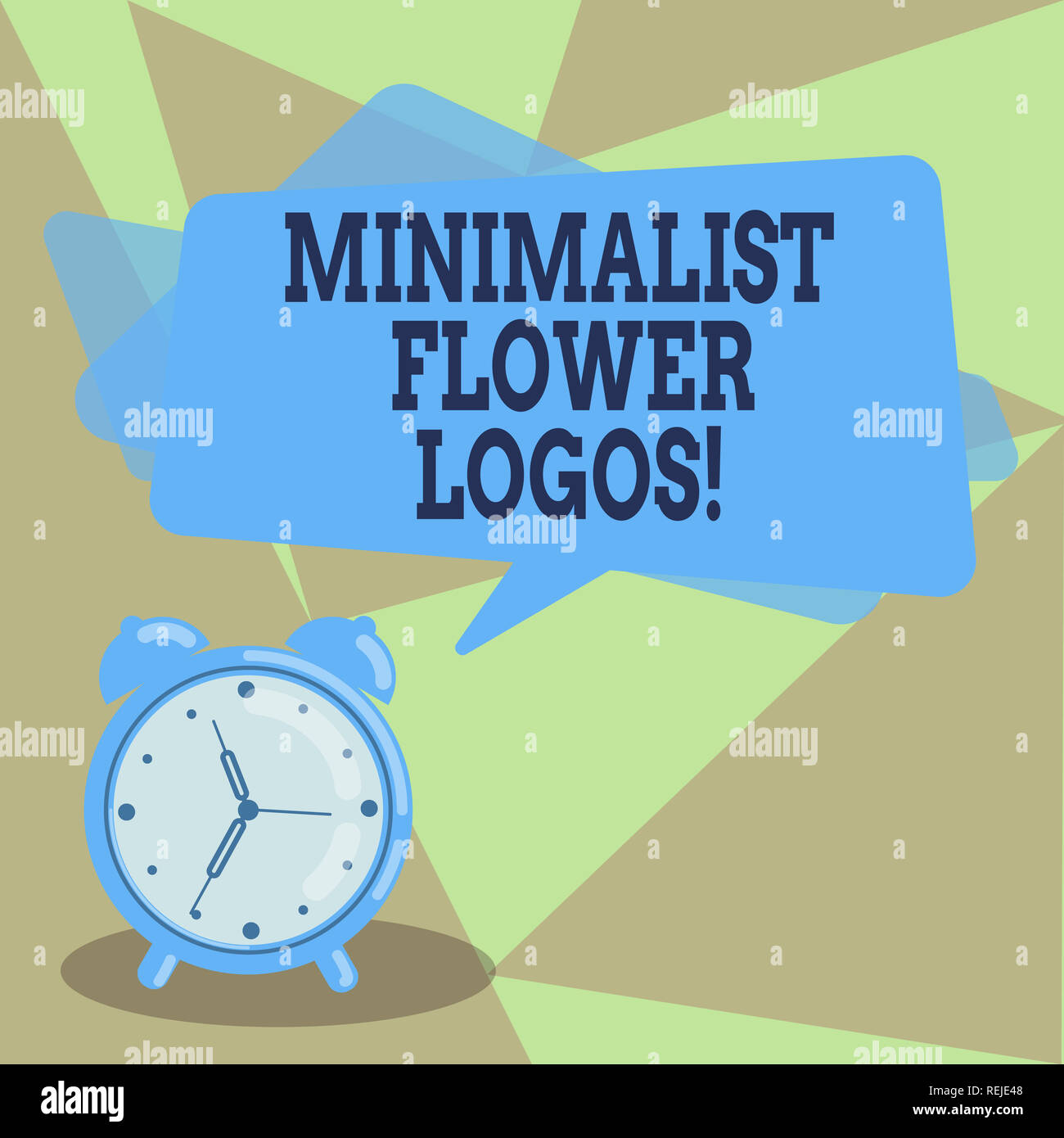 Text sign showing Minimalist Flower Logos. Conceptual photo use ...