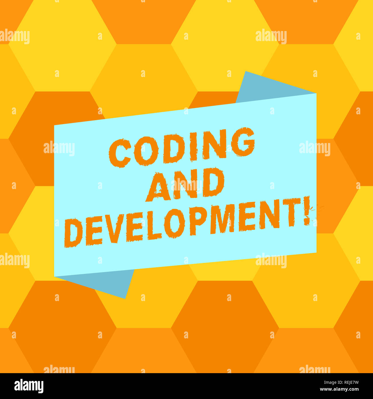 Handwriting text writing Coding And Development. Concept meaning To program or create a software ...