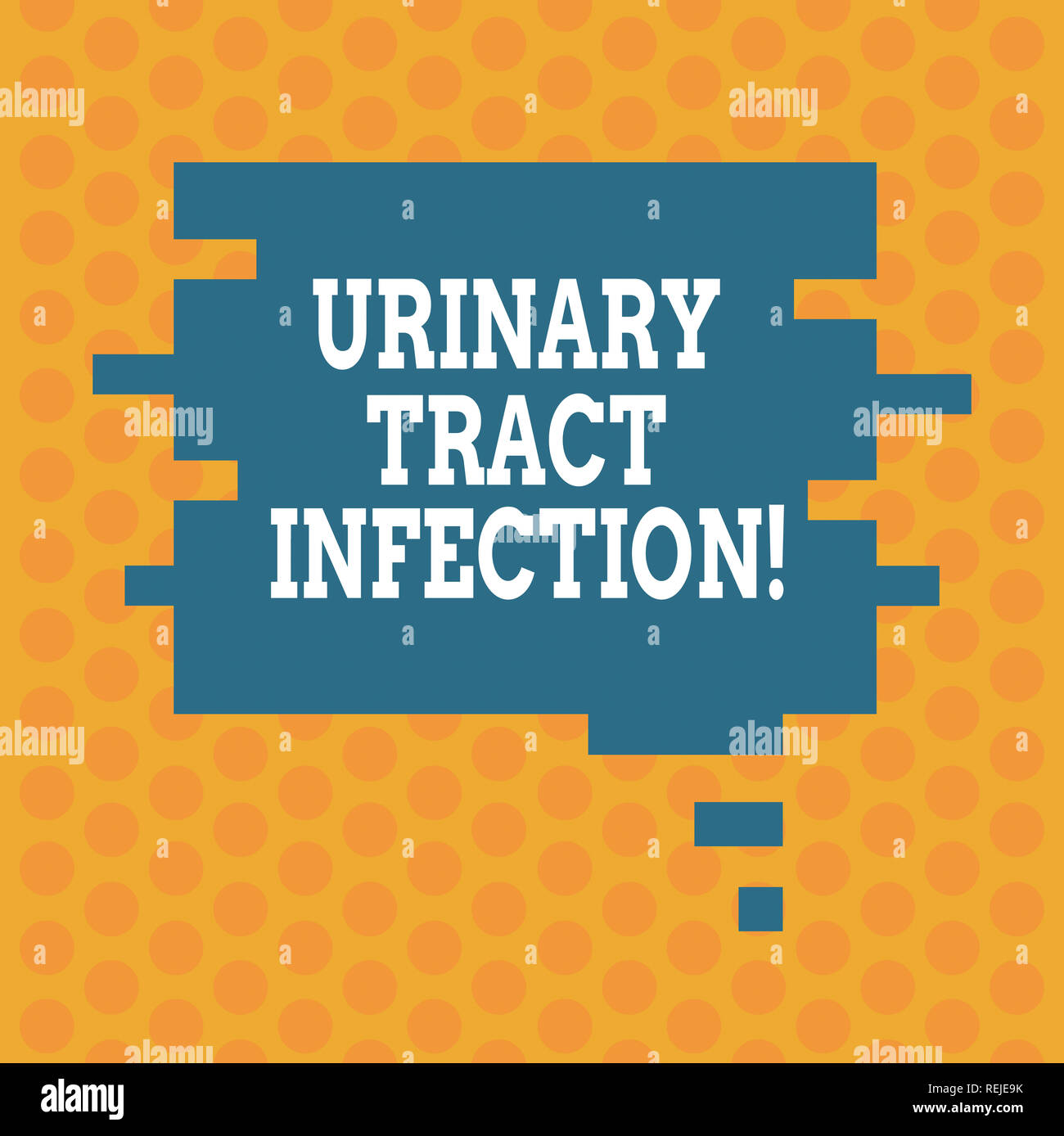 Writing note showing Urinary Tract Infection. Business photo showcasing ...