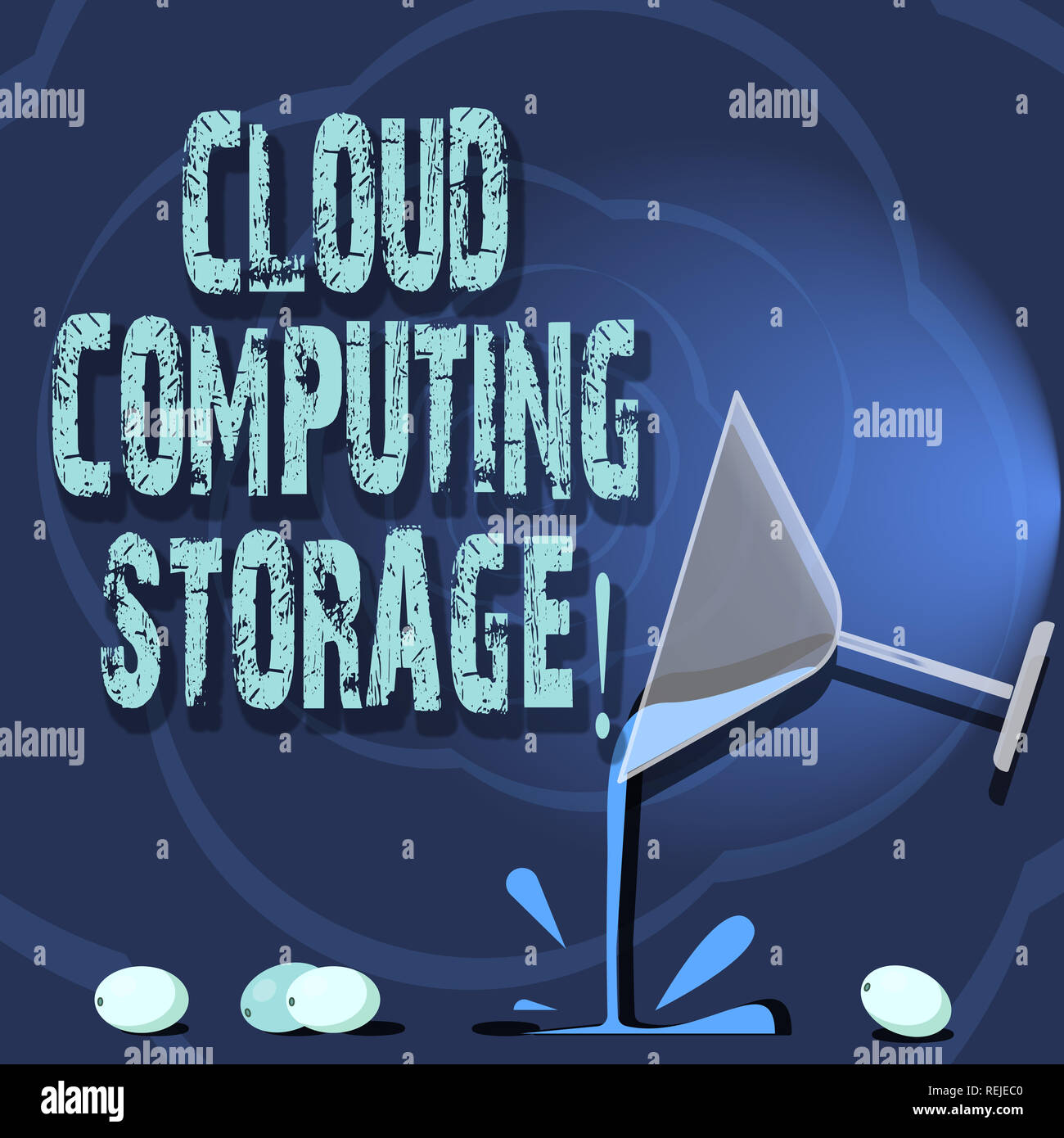 Conceptual hand writing showing Cloud Computing Storage. Business photo showcasing digital data ...