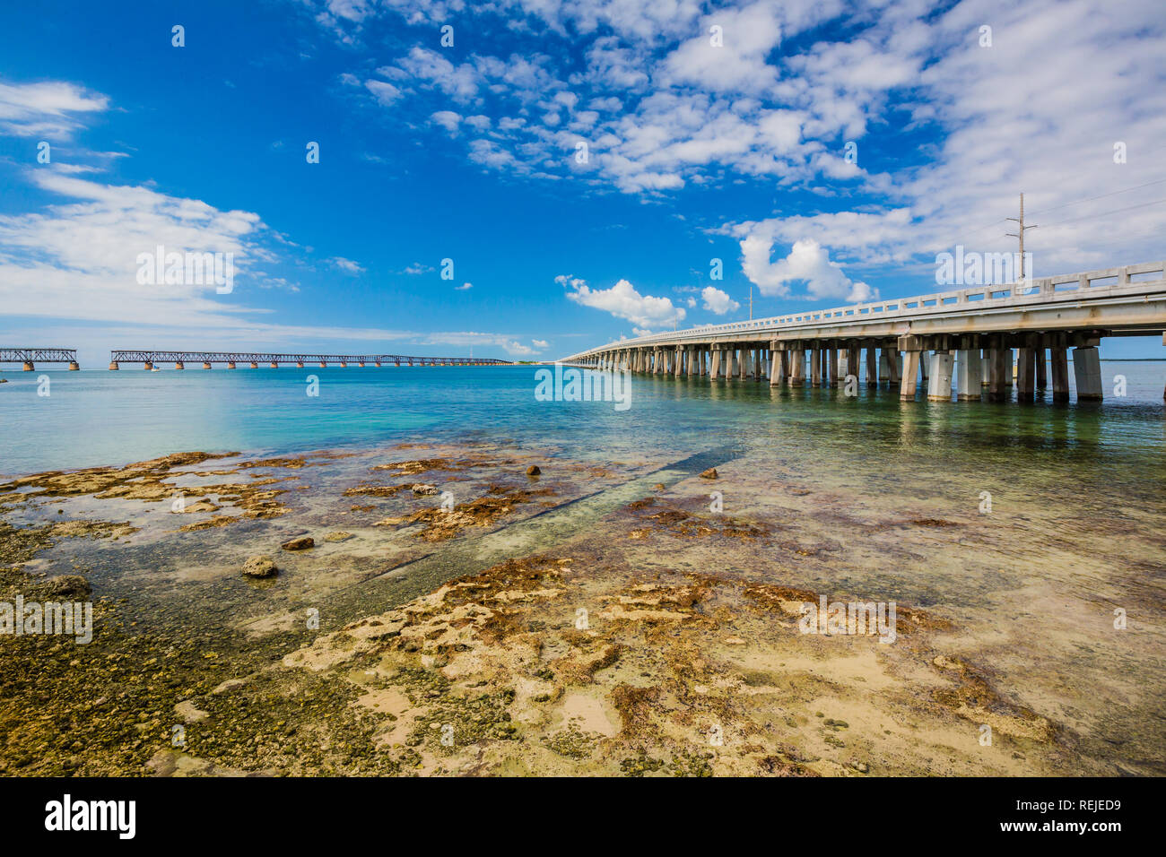 Bridge crossing Florida Keys Stock Photo - Alamy
