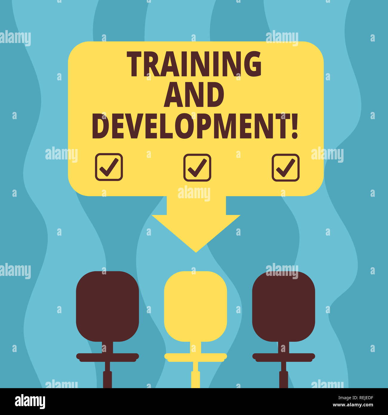 Conceptual hand writing showing Training And Development. Business ...