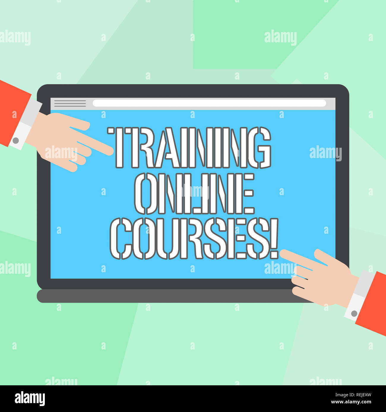 Conceptual hand writing showing Training Online Courses. Business photo ...