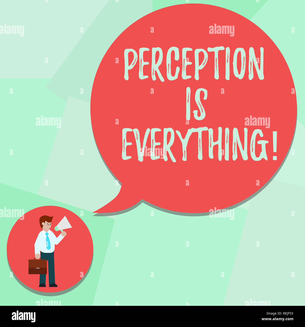 Conceptual hand writing showing Perception Is Everything. Business ...